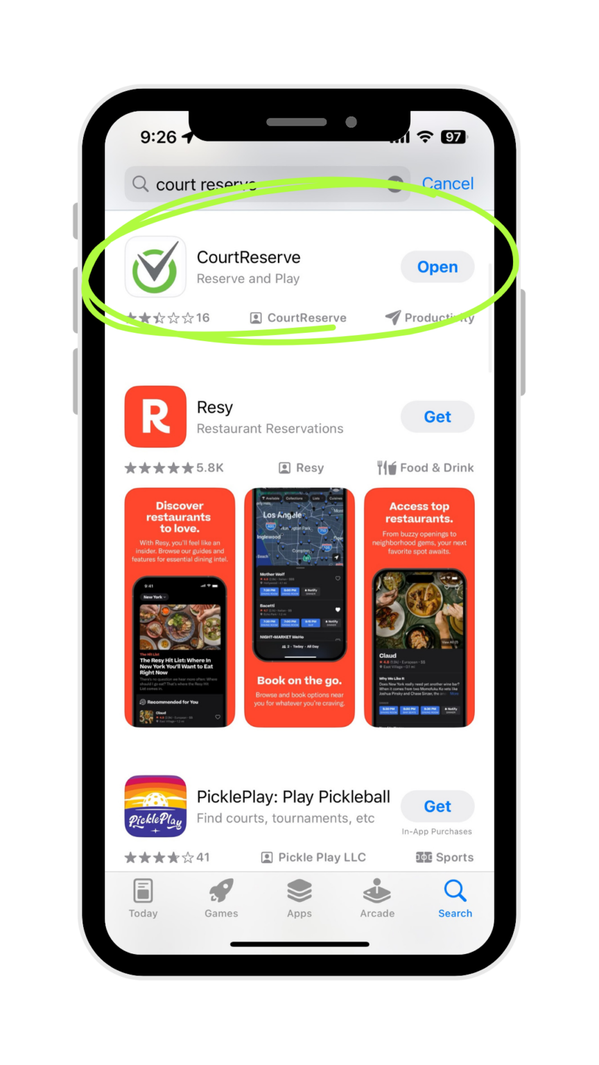 Court Reserve: How To – YEG Pickleball